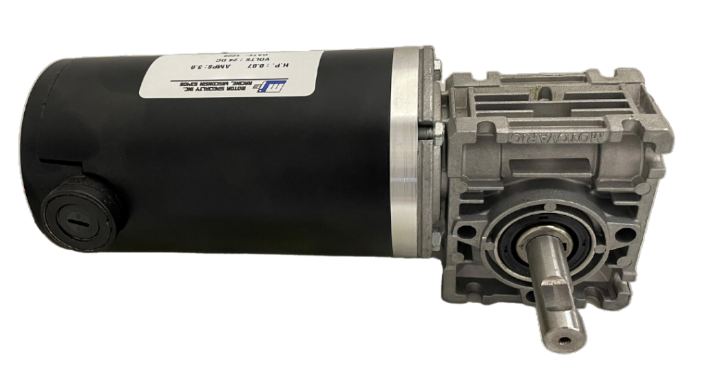 WG Series Gear Motor - Motor Specialty Inc.